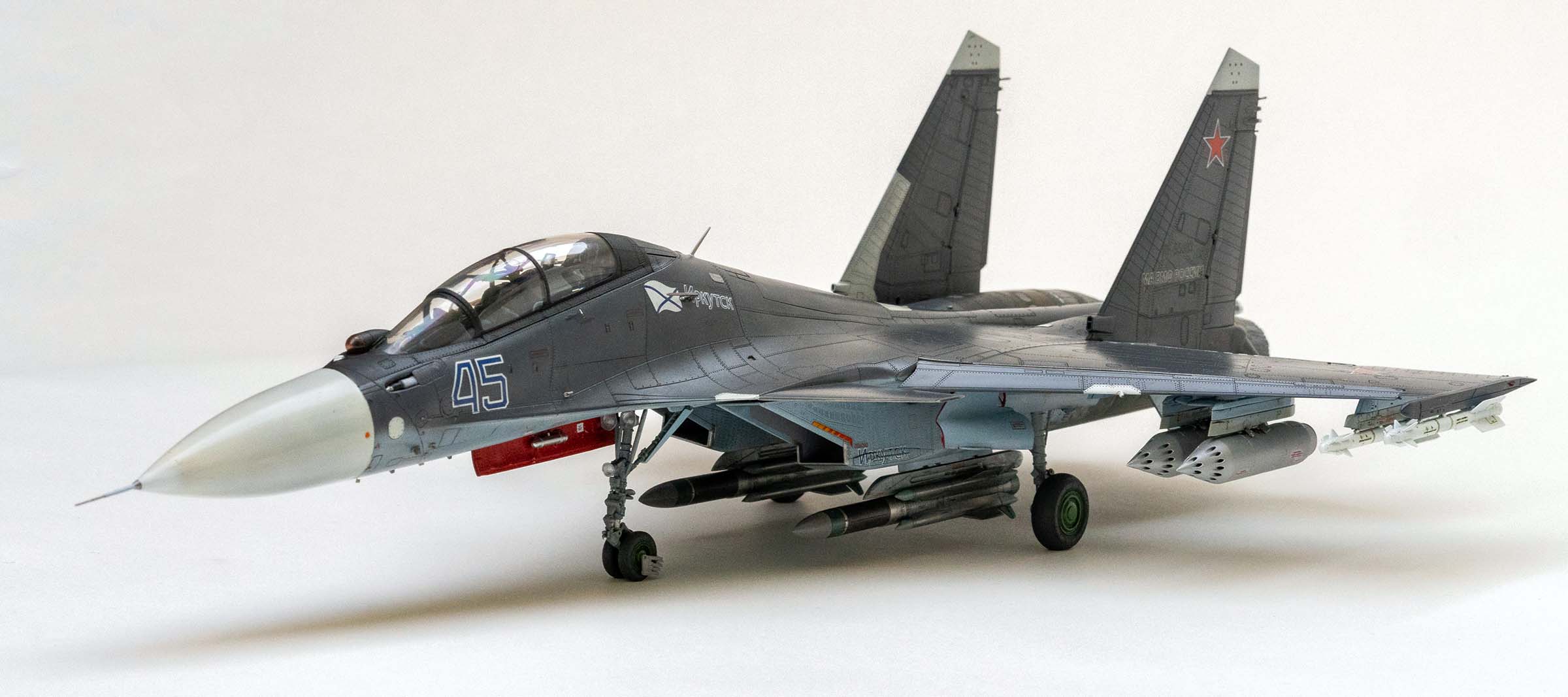 1/48 Trumpeter Su-24M and 1/48 Kitty Hawk Su-30SM - The Display Case - ARC Discussion Forums
